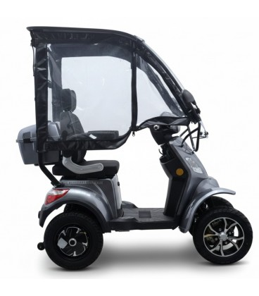 E-Quad VitaCare Neo Dach, 45 km/h, herausnehmbarer Lithium-Batterie